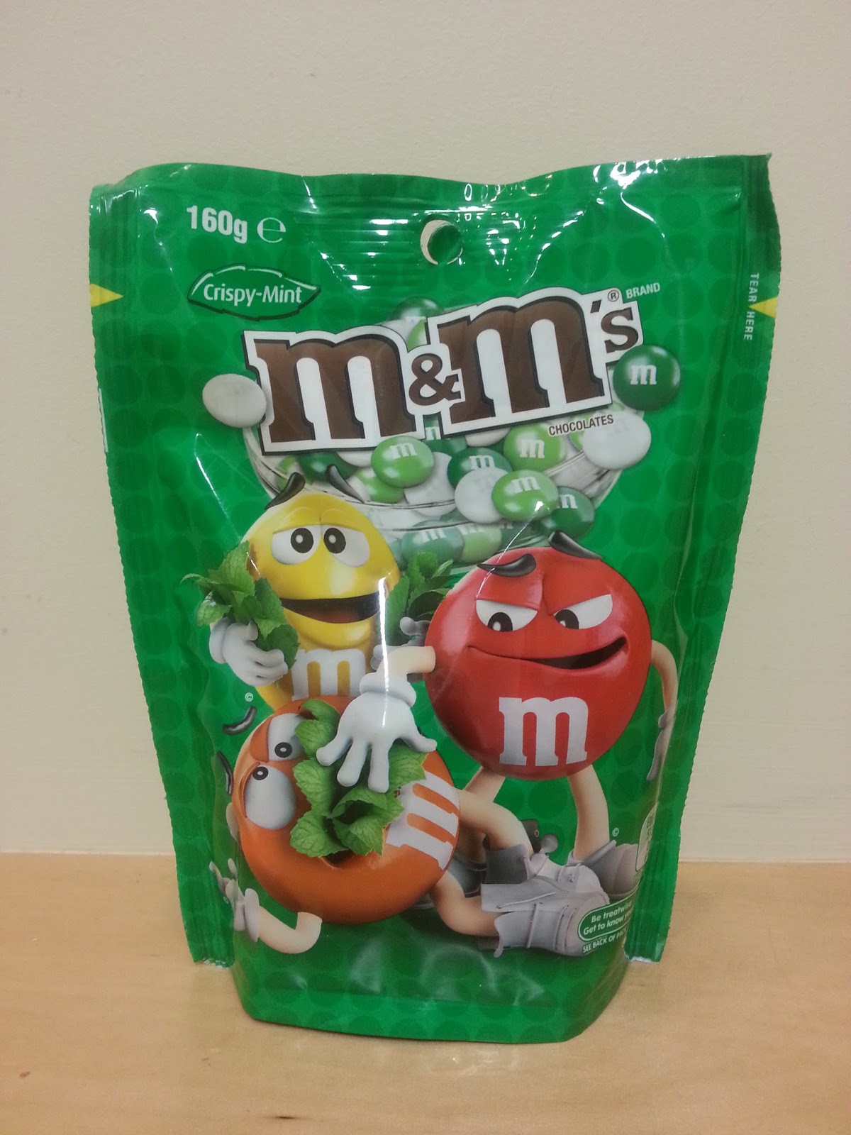 Junk Food Journal: Crispy Mint M&Ms