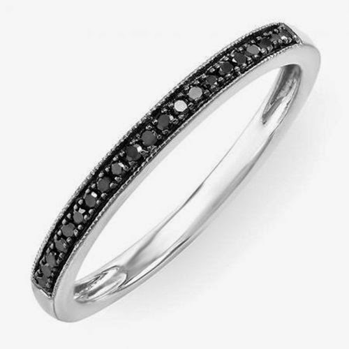 All About Women's Things: Reasons To Choose A Black Diamond Ring To ...