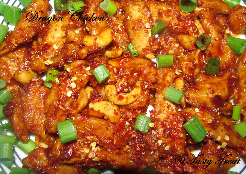 Erivum Puliyum: Dragon Chicken (Indo- Chinese Cuisine)
