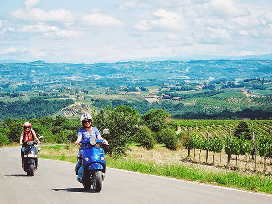 Vespa Riding in Tuscany: Going Out With a Beep… I Mean Bang ...