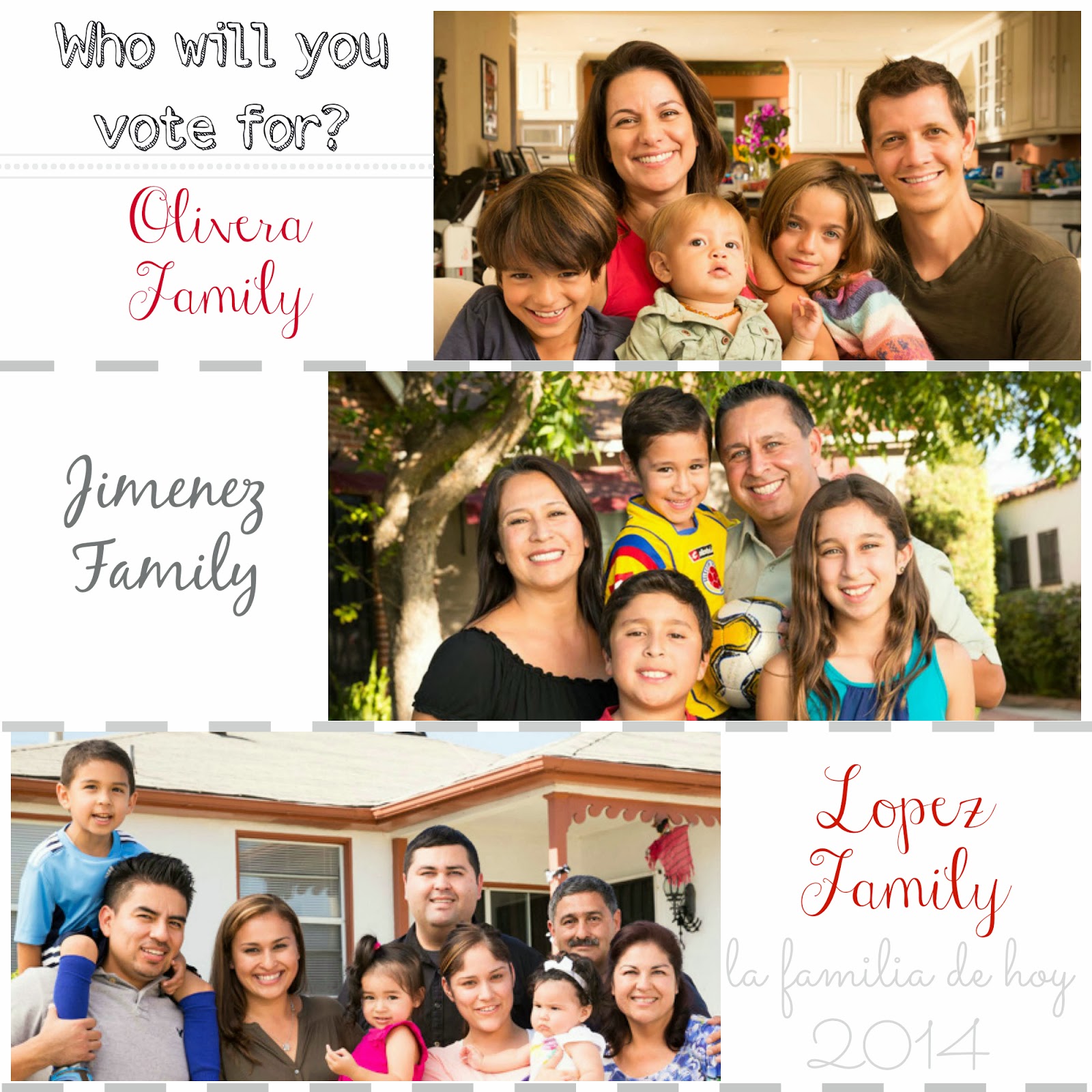 La Familia de Hoy… Today’s Family. – That’s What She Said Blog