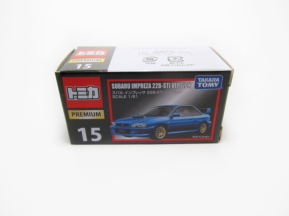 Tomica Premium Subaru Impreza 22B STi