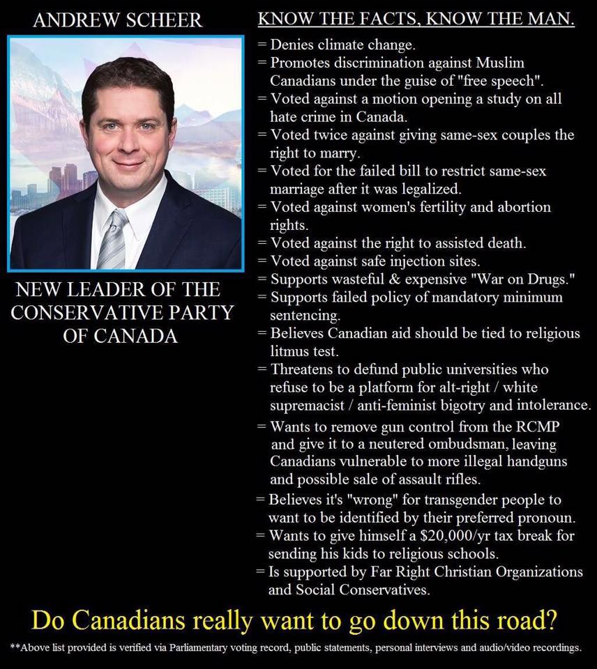 Politics and its Discontents: Some Interesting Facts About Andrew Scheer