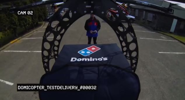 Red Rocket Hobbies: Domino's Pizza "Domicopter" Drone Pizza Delivery - Drones could be ...