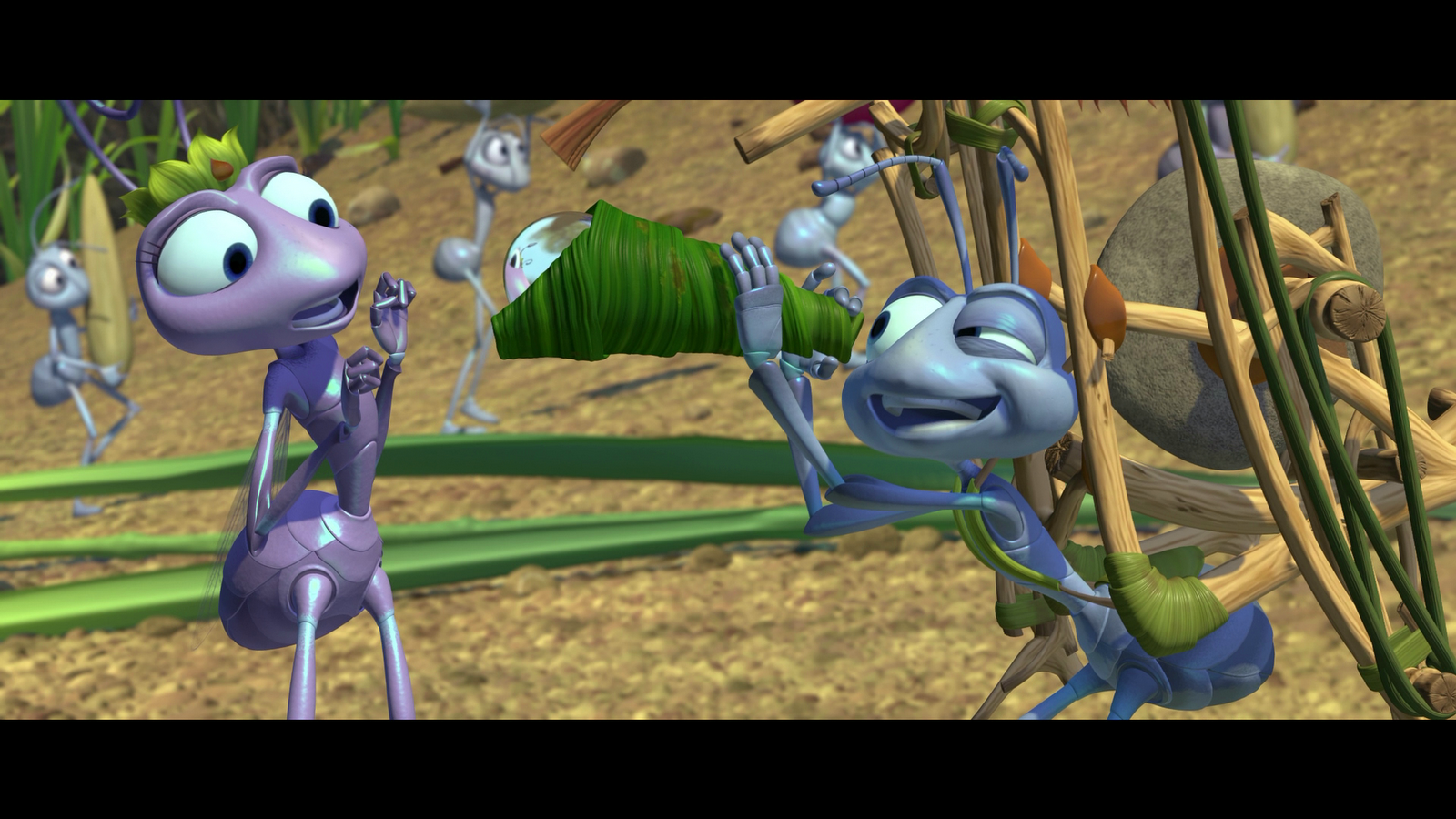 Exemplo de liderança: Filme Vida de inseto ~ ATALINE