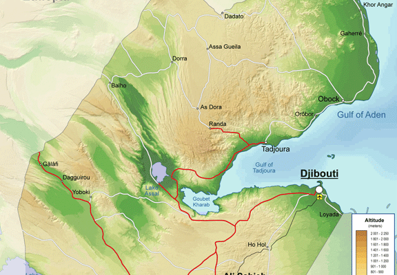 MARXIST: Rivers and lakes of Djibouti