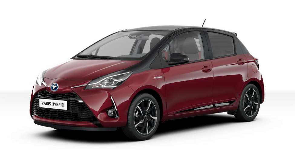 Toyota Yaris 3 Restylée (2017 à 2018) - Couleurs, code peinture
