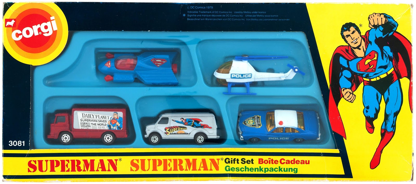 The Dork Review: Corgi's Superman Vehicles