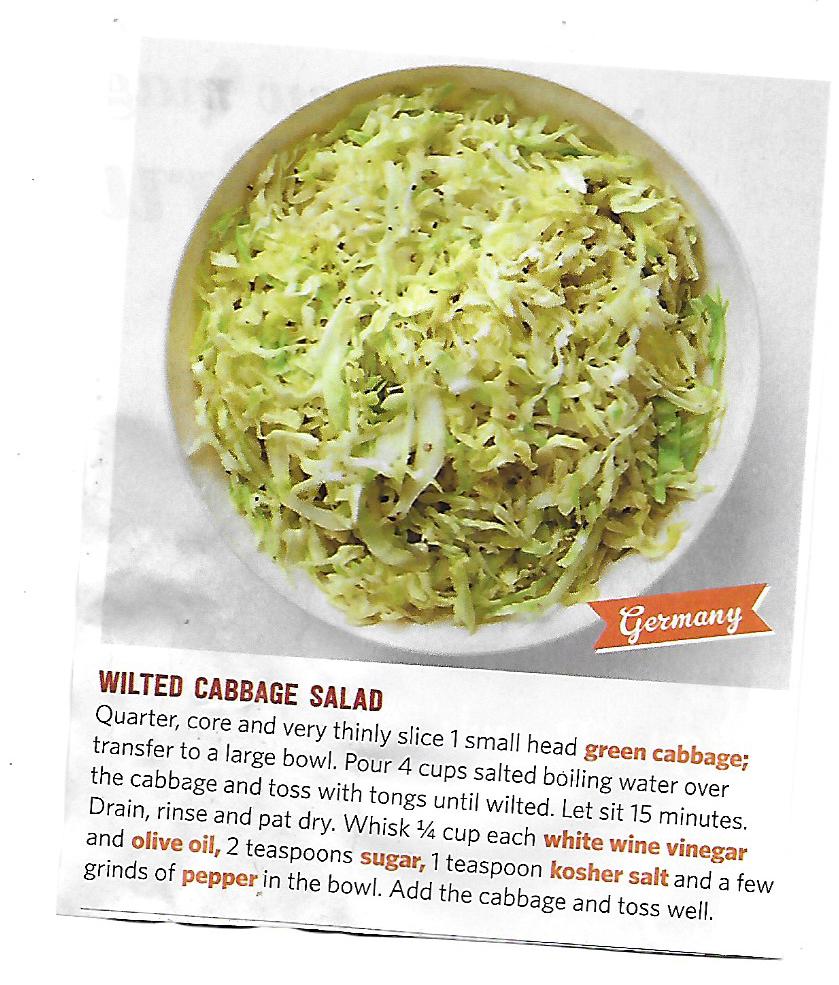 ChezChani: Wilted Cabbage Salad