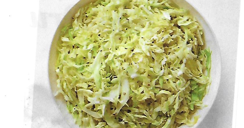 ChezChani: Wilted Cabbage Salad