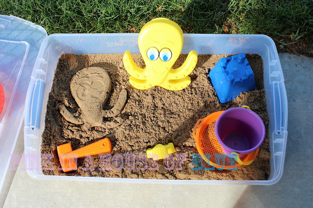 Pink In A House Of Blue: A Pin A Week: Portable Sand Table