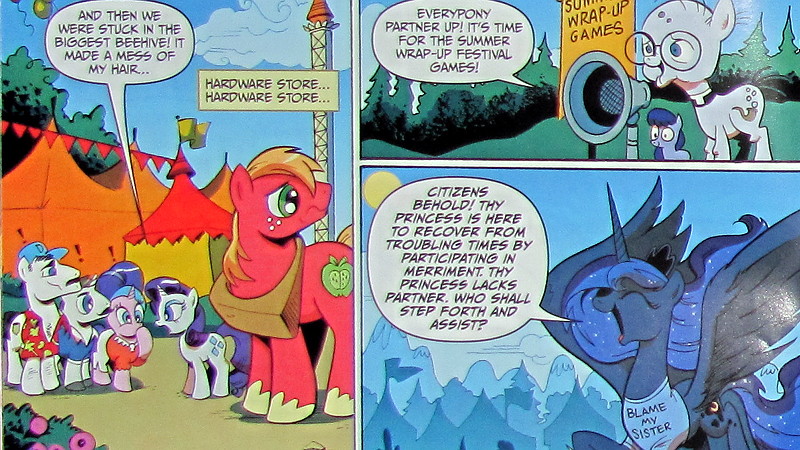 Louder Yay: Comic review: My Little Pony: Friendship is Magic issue 9