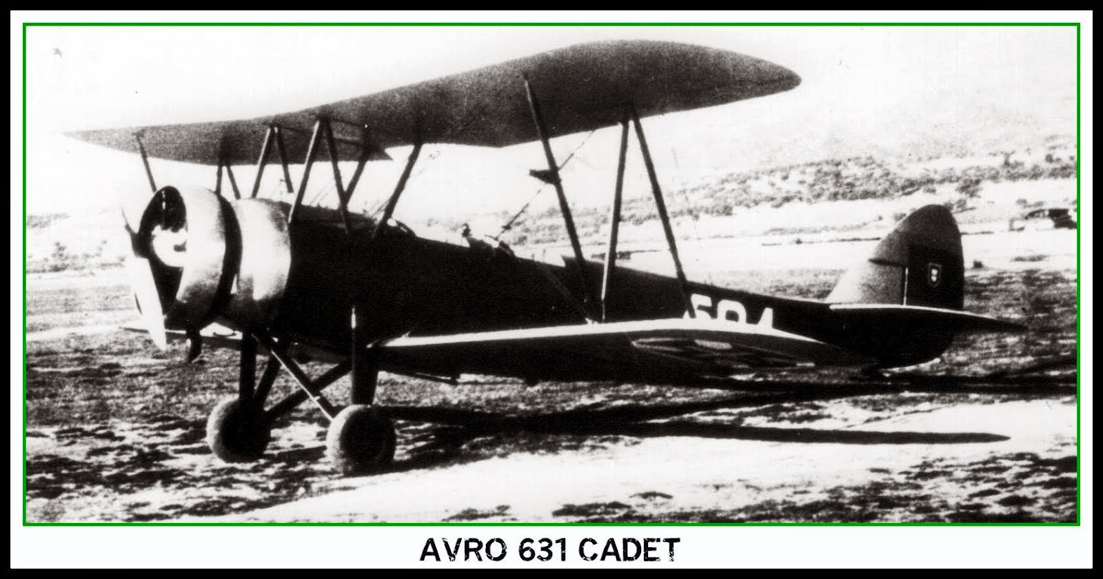 Altimagem: Avro 631 Cadet