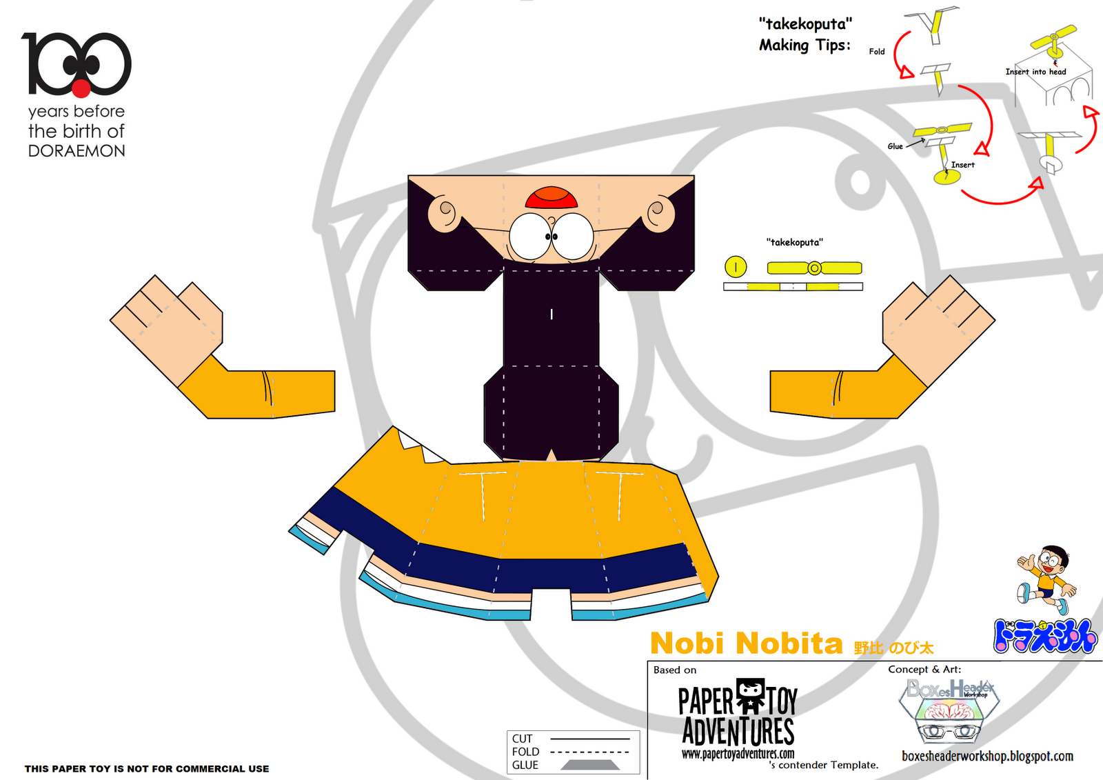 Pin by Crafty Annabelle on Doraemon Printables | Doraemon, Paper crafts ...