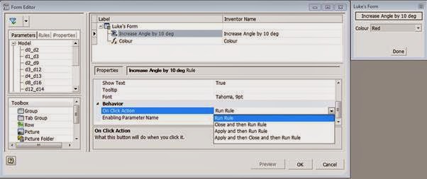 Inventor 2015 - iLogic Form – Immediate Model Updates – ARKANCE UK ...