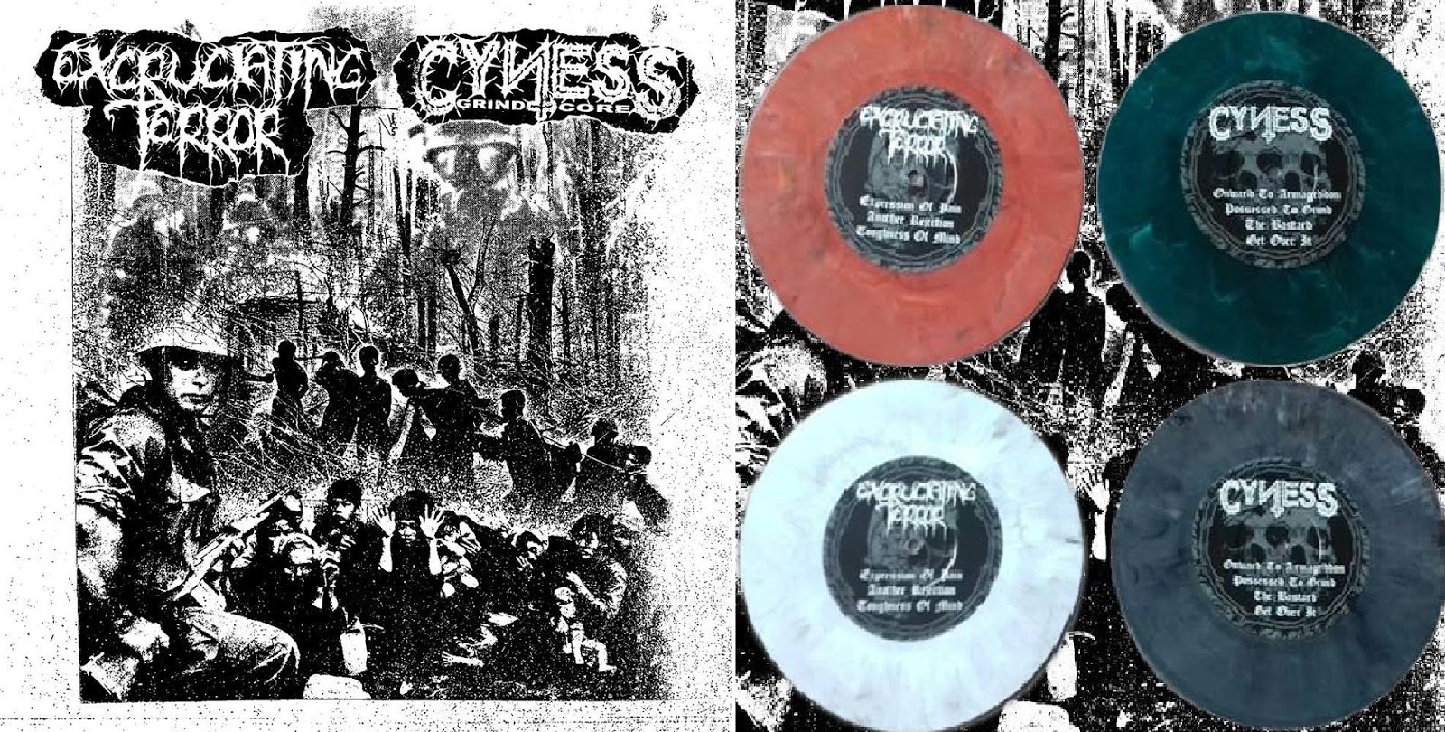 Good Guys Go Grind: Split Excruciating Terror / Cyness out now at Fat ...