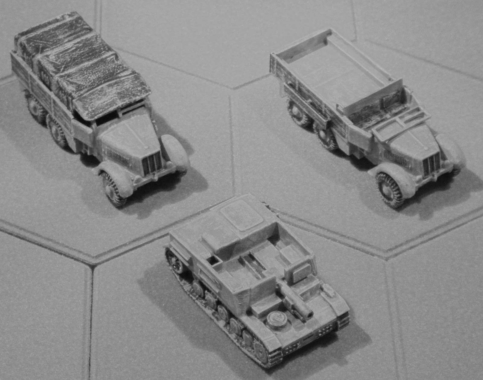 Wargaming Miscellany: Some scratch-built/modified model vehicles