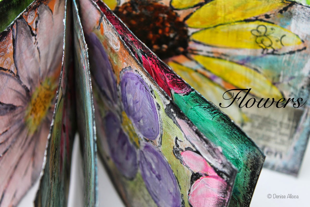 My Art Adventures: Flower Power......Art Journal Journey