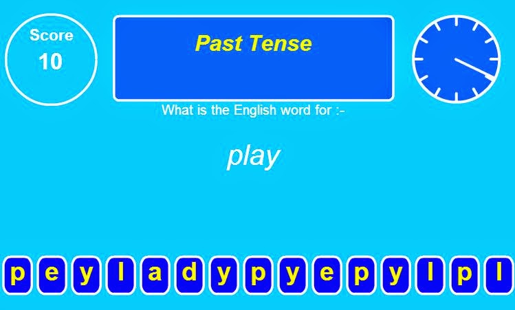 Ideo English 123 2014-2015: Practicar past tense