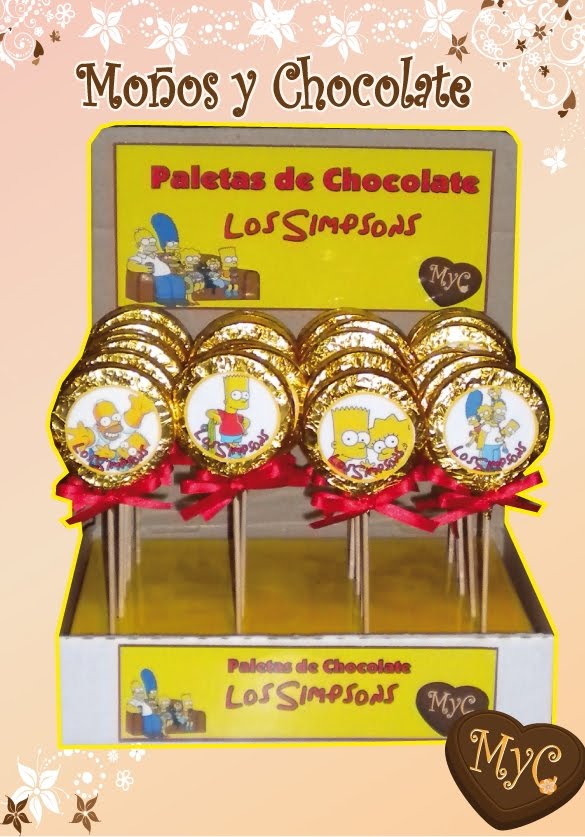 Moños y Chocolate: SIMPSONS