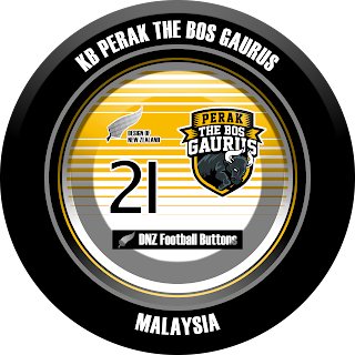 DNZ Football Buttons: Perak The Bos Gaurus FC