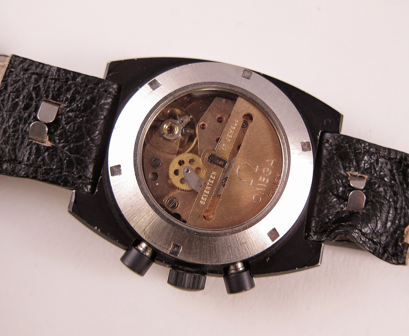 chronoaddict: OMEGA Speedmaster Mark V Military PVD 1982-3