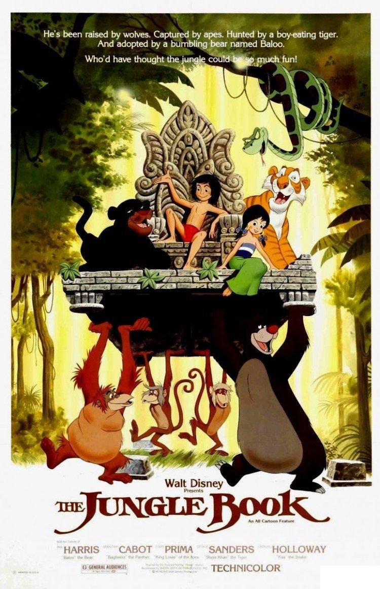 Film Trailers World: The Jungle Book (1967) Trailer