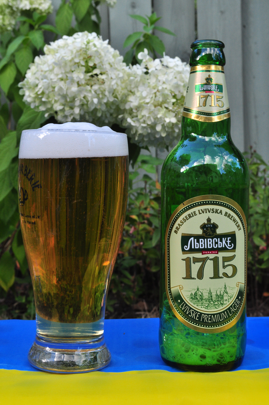 I am thirsty for a beer: Lvivske Premium Lager: A sign of hope?