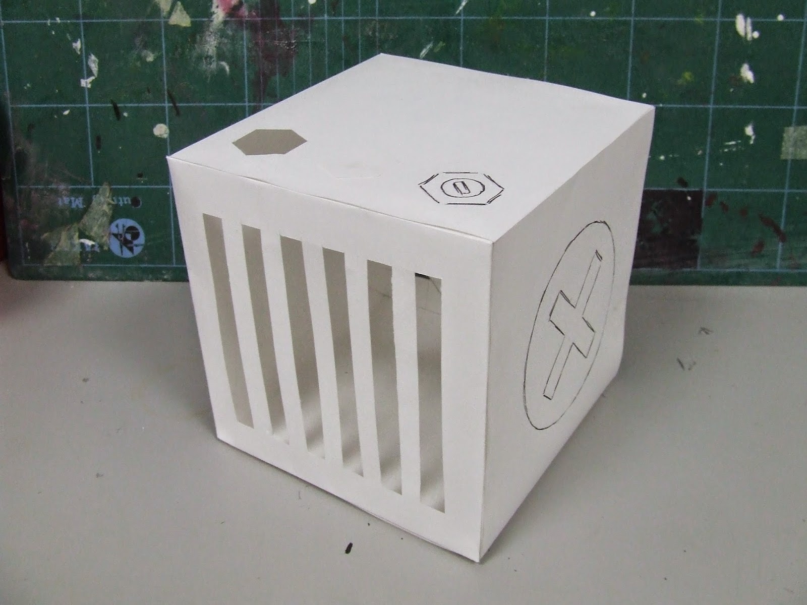 Antonia Dore Projects: Clay and Paper Cubes