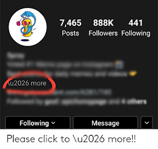 Instagram: Γιατί εμφανίζεται το u2026 στο προφιλ; - OneMagazino