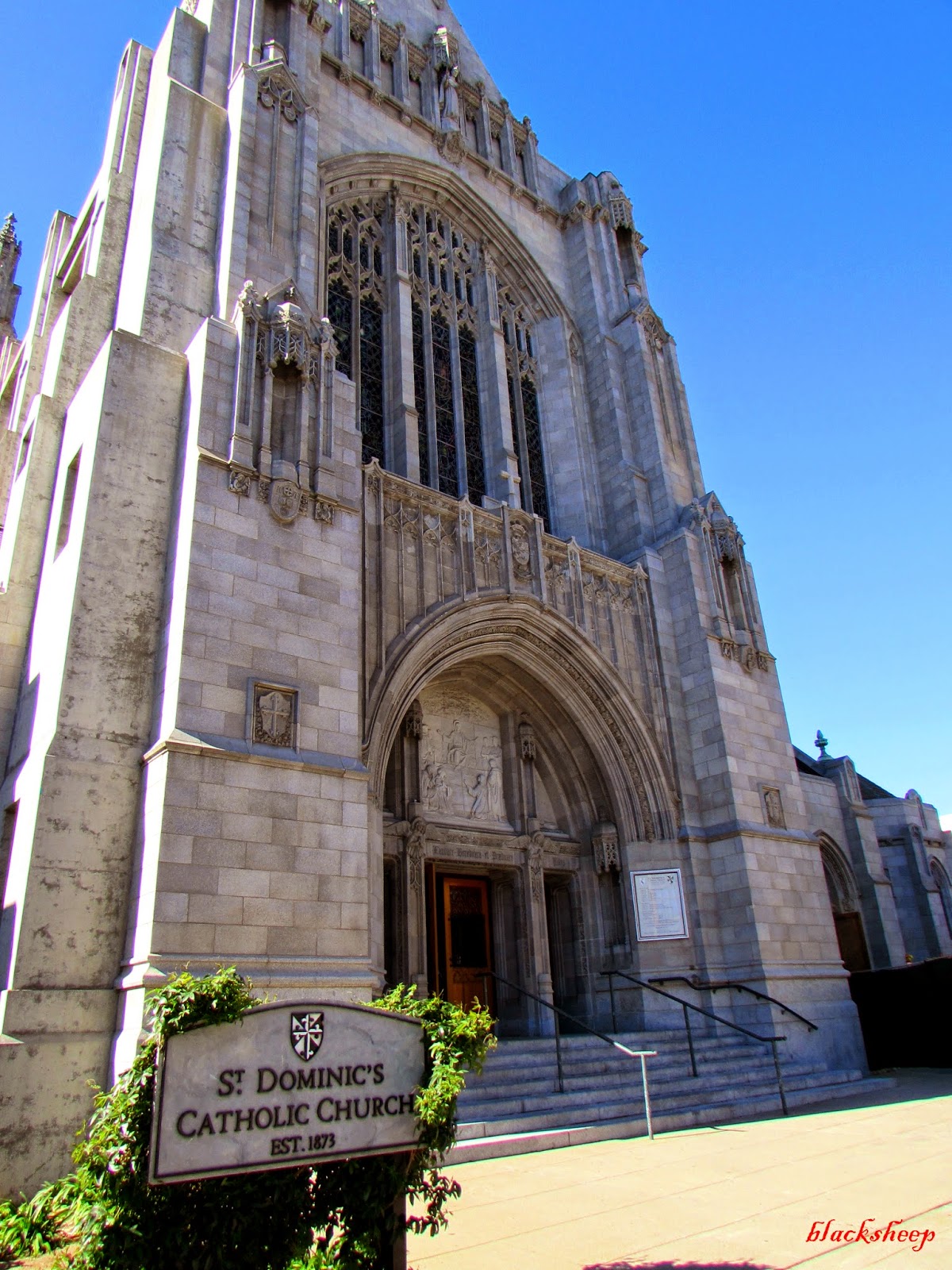 Blacksheep's bit of the Web: Our visit to St. Dominic's