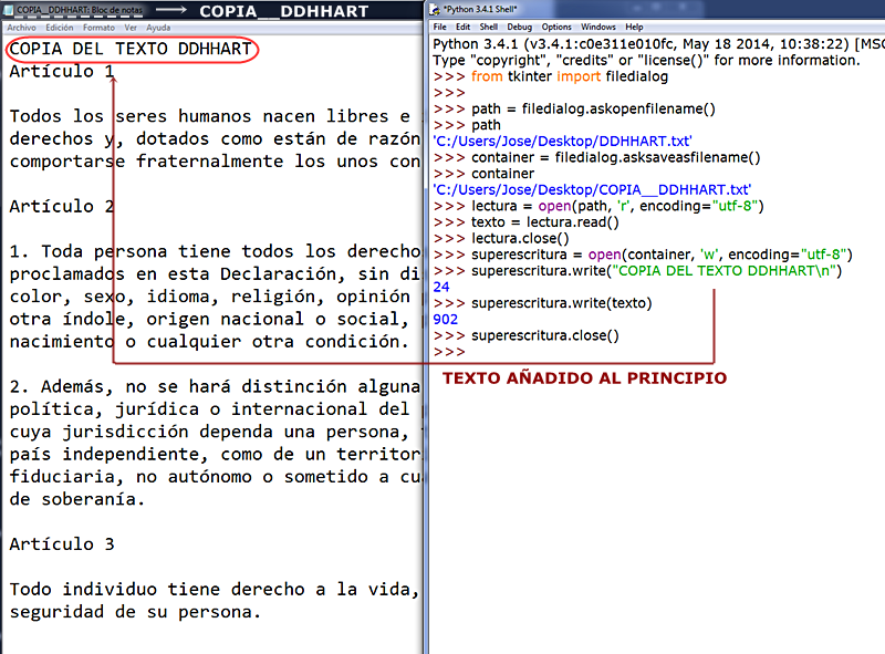 APRENDER A PROGRAMAR CON PYTHON: CREAR, ABRIR Y ESCRIBIR ARCHIVOS