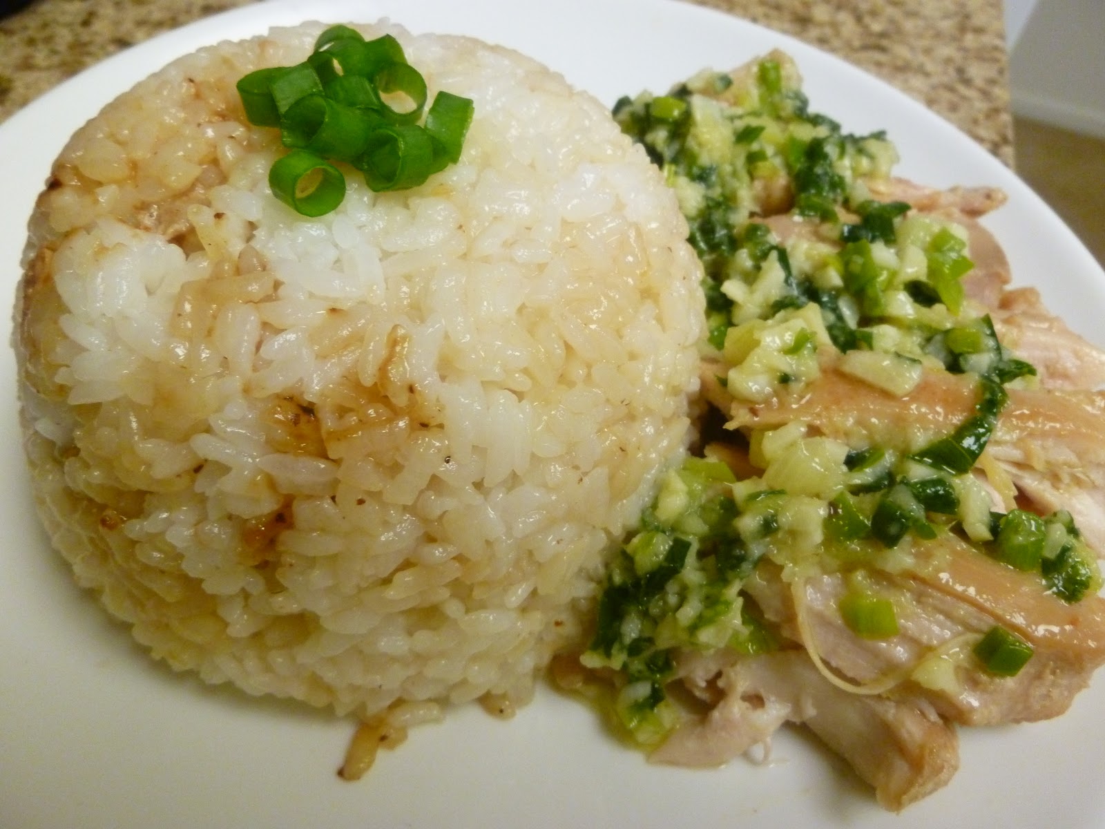 Cooking Adventures of a College Student: Hainan Chicken Rice