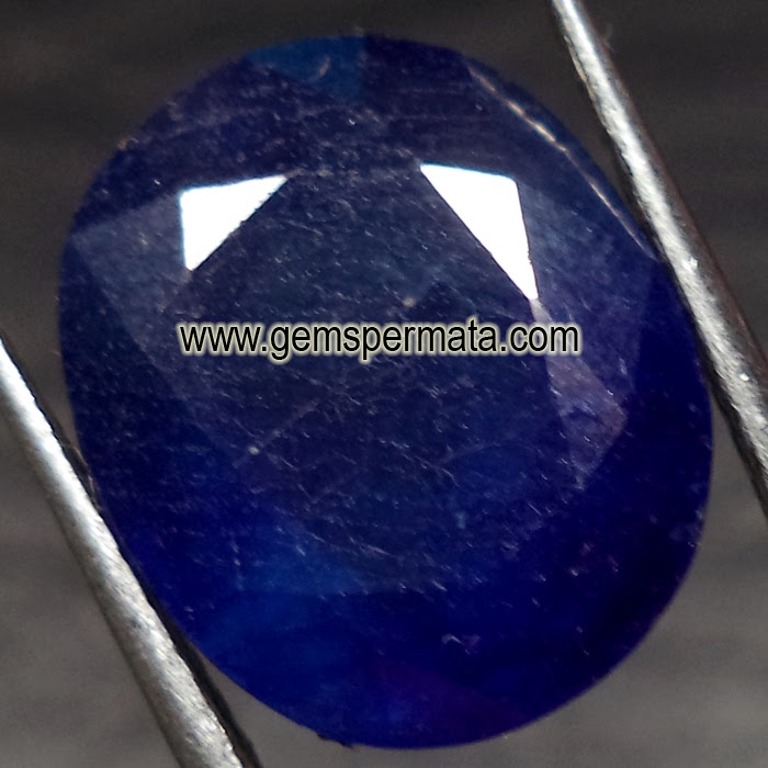 Batu Permata Royal Blue Sapphire Kode 807 - Batu Akik Asli | Toko Batu ...