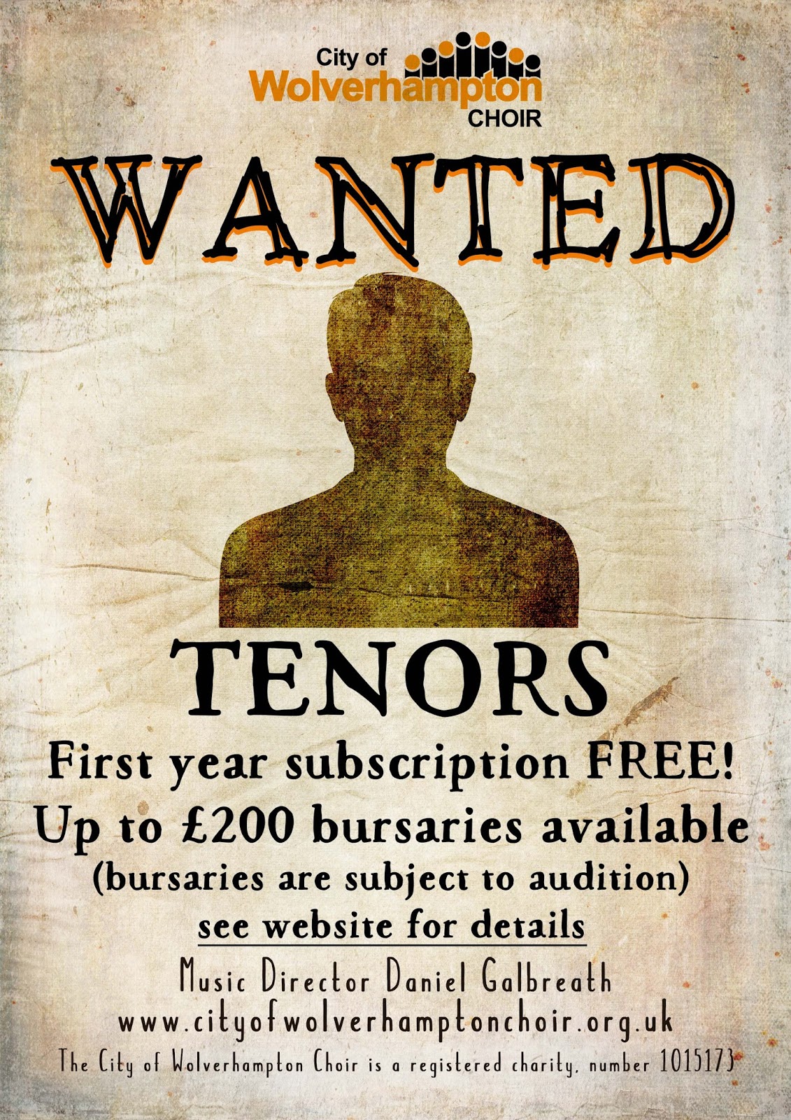City of Wolverhampton Choir: WANTED!