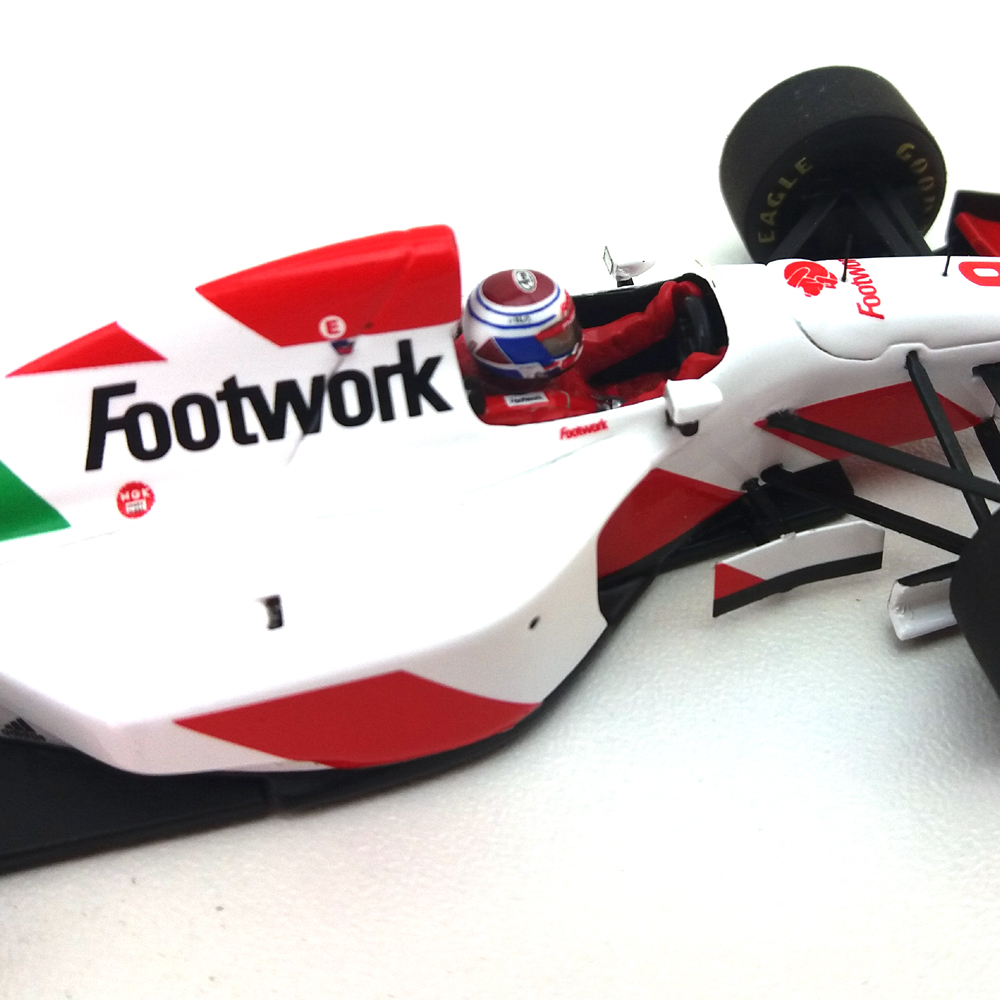 De 1993 Footwork FA14 van Jos Verstappen - GPworld News