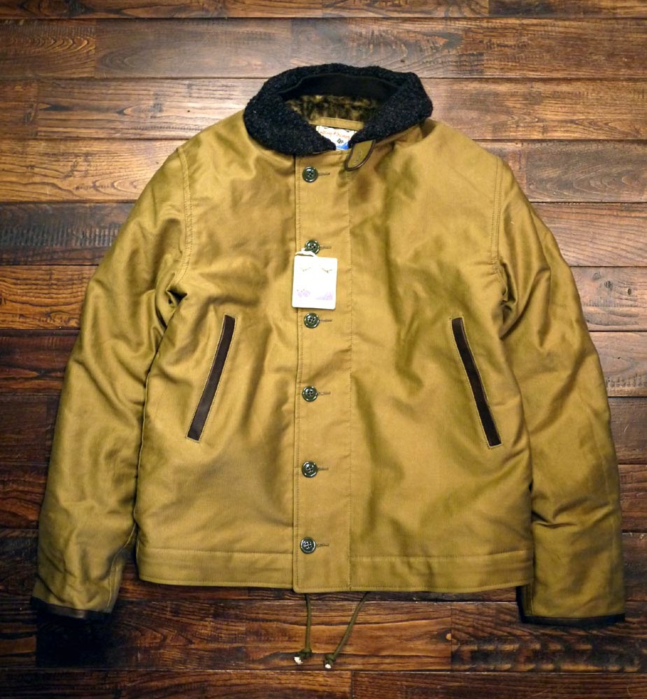 SPECTER GARAGE / Wheeler: Dry Bones "N-1 Leather Combination Jacket"