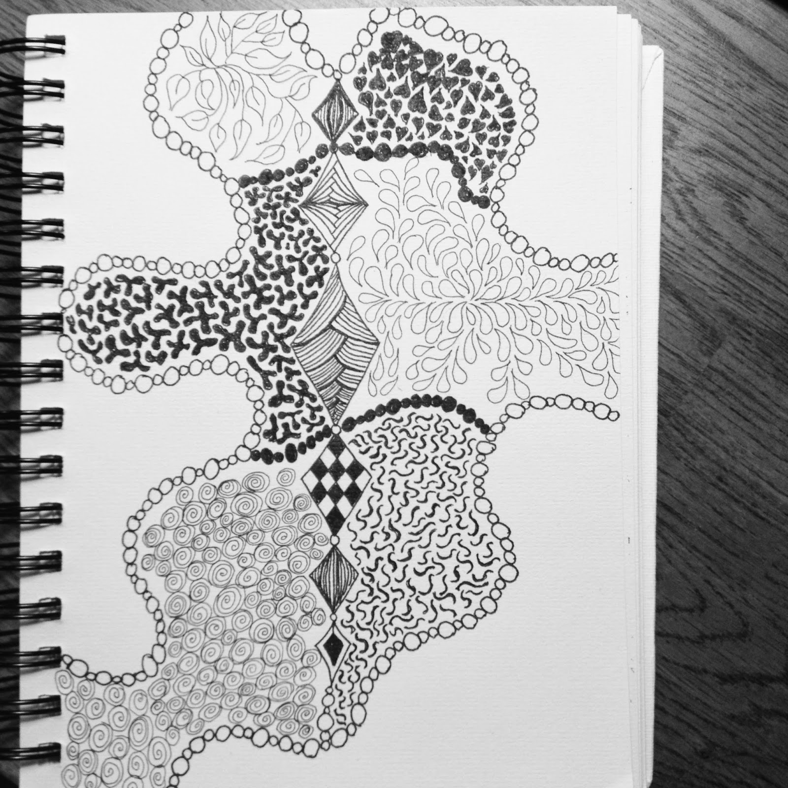 2014: One Zentangle every day