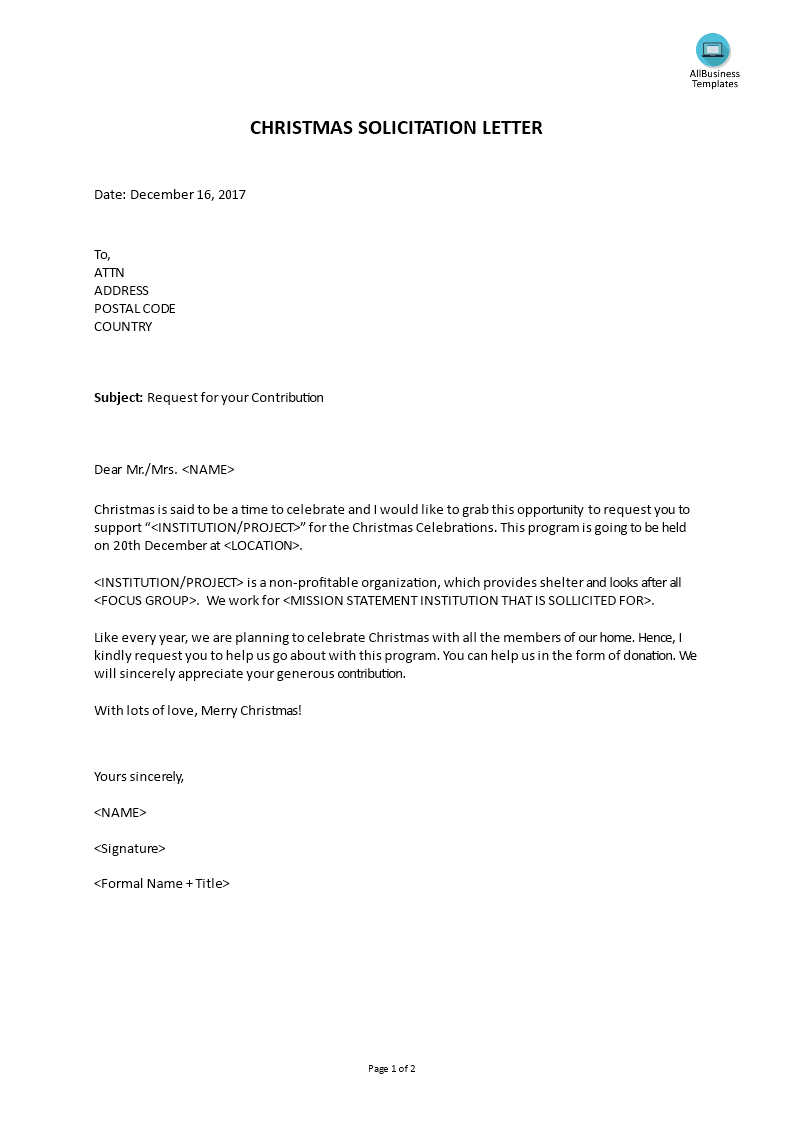 Solicitation Letter For Christmas Party Philippin News Collections solicitation-letter-for-christmas-party-philippin-news-collections