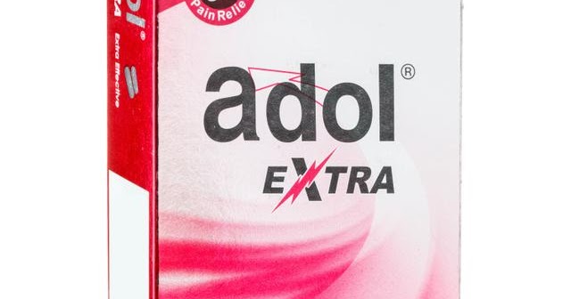أدول أكسترا أقراص مسكن للآلم وخافض للحرارة Adol Extra Tablets