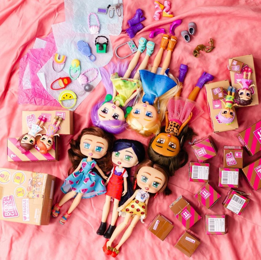 Boxy Girl или Модные шарнирные куклы с коробками покупок (посылок ...