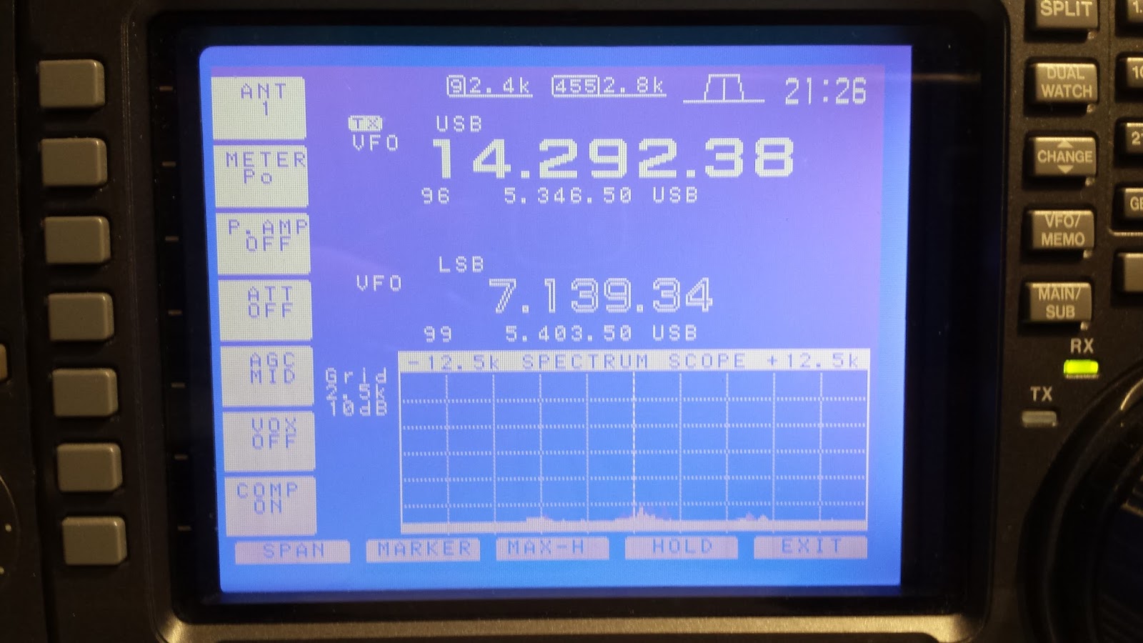 WB4IUY's Random Blog: Display Transplant into an Icom IC-756 (non-pro)