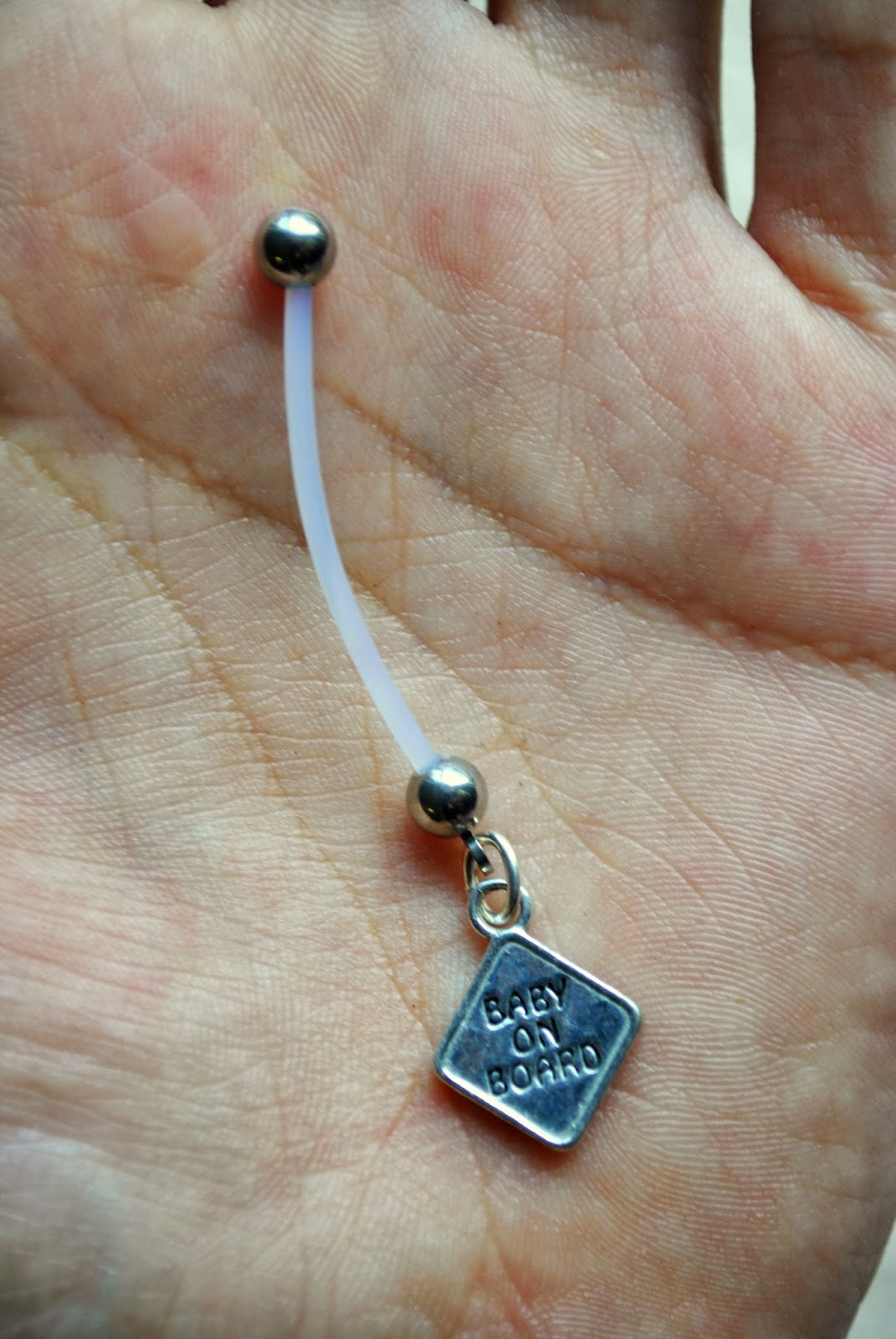 Diary of a Fit Mommy: Belly Charms Maternity Belly Ring Review