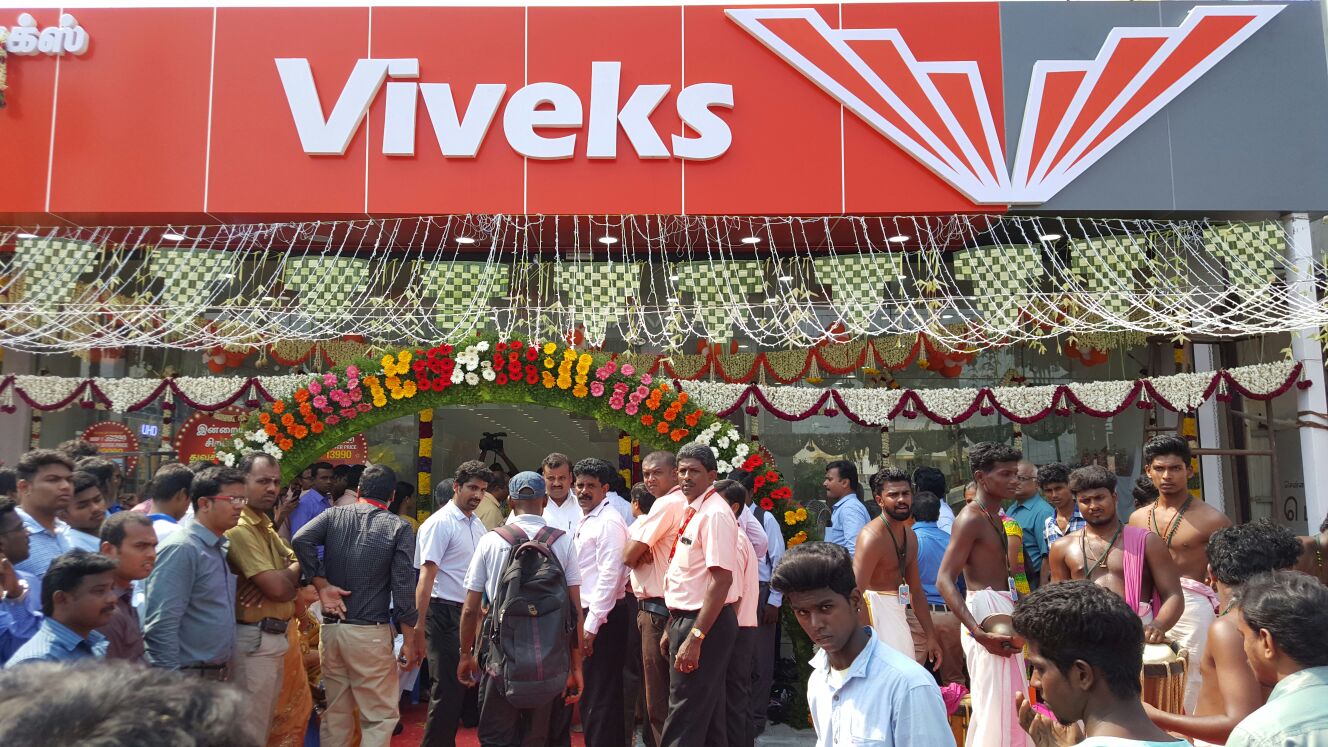 Viveks - The Unlimited Shop: Grand Inauguration of the largest showroom ...