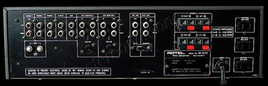 stereonomono - audio Hi Fi Compendium - 14 years on-line: Rotel RA-2030 ...