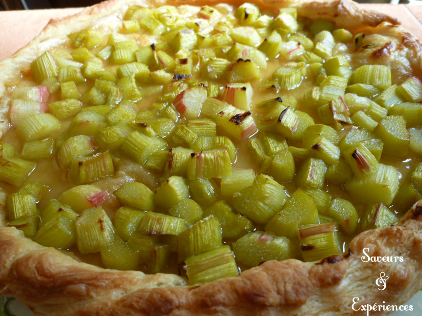 Saveurs et Expériences : Tarte à la Rhubarbe & Sucre Demerara