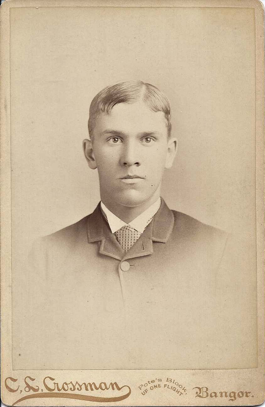 Heirlooms Reunited: 2 Photographs of Lewis E. Clewley, by Bangor, Maine ...