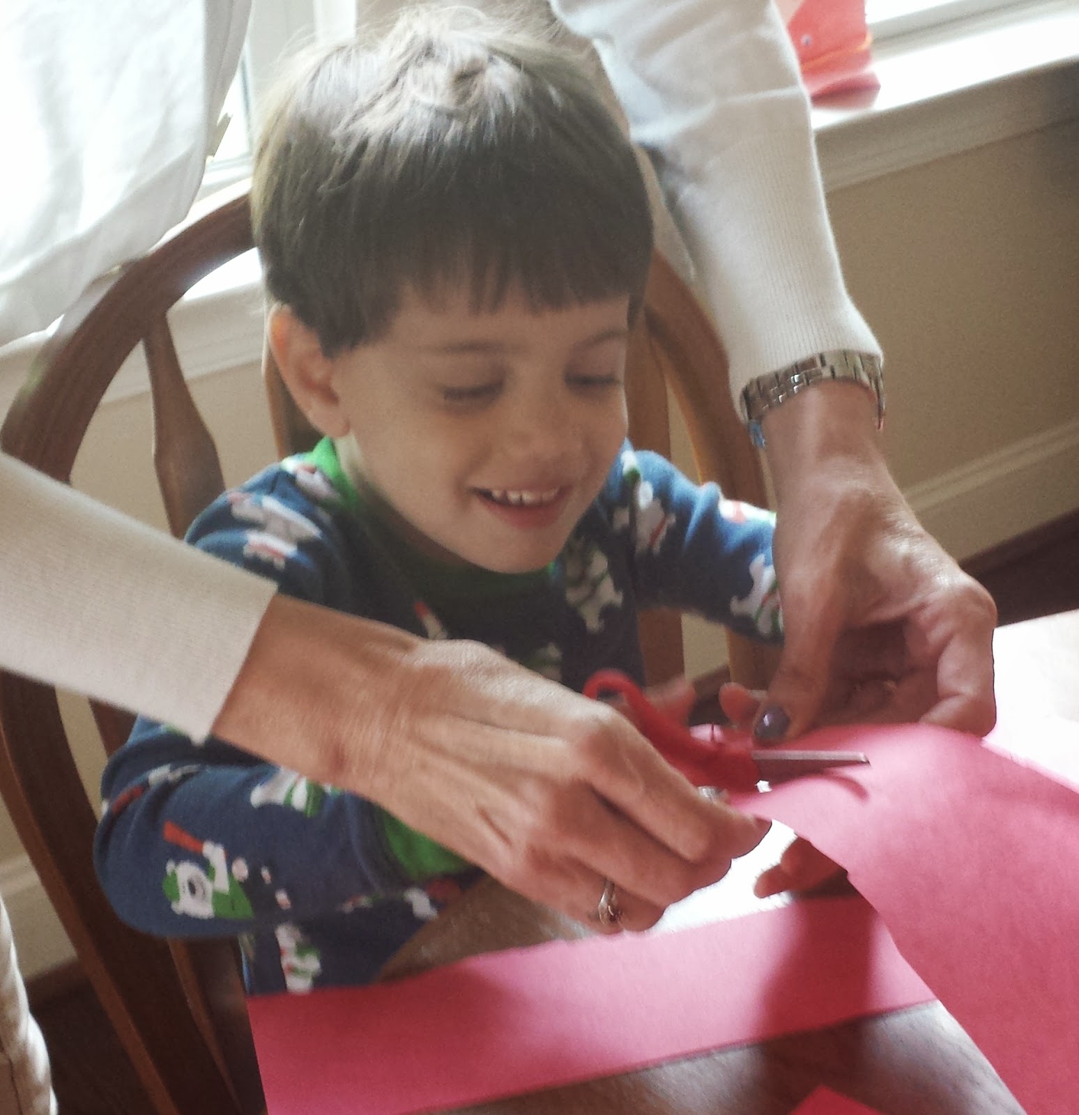 Maggie's Big Home: Learning to Use Scissors