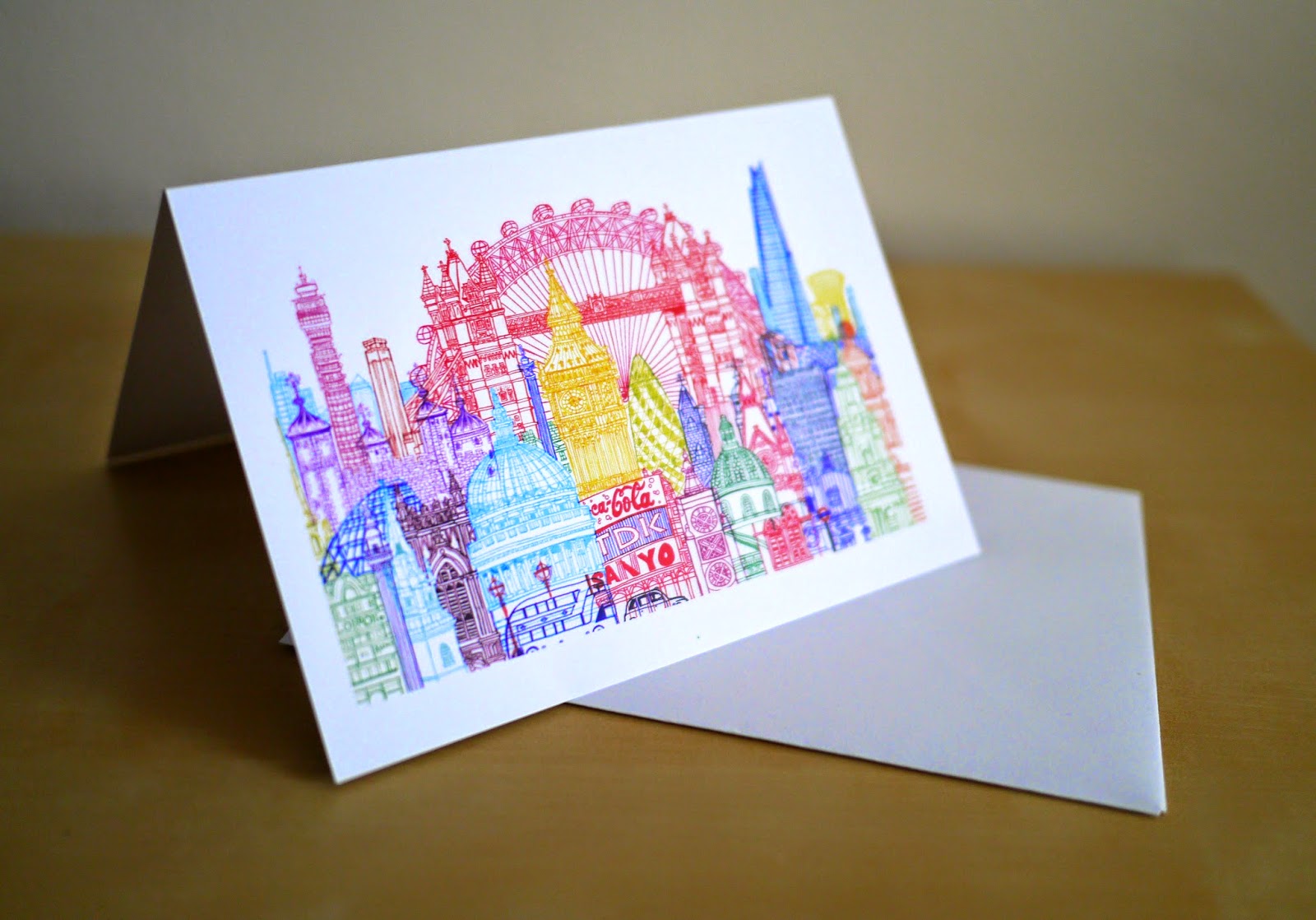 Cheism: London Towers now avaliable as a greeting card!