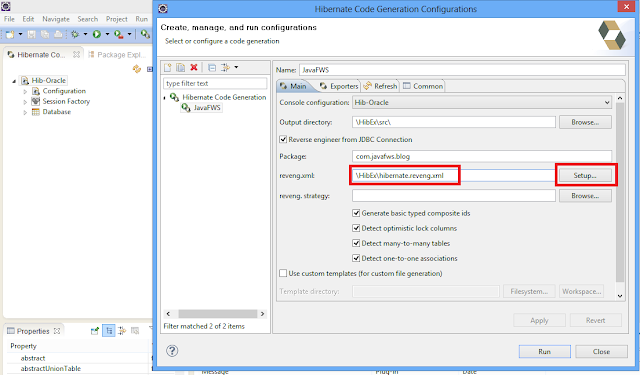 How To Generate Hbmhibernate Mapping Files And Pojo Model Classes In Eclipse Java Frameworks